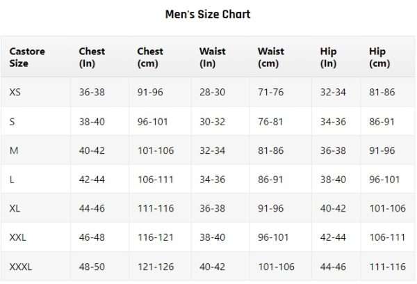 McLaren – Size Guide – Grand Prix Store